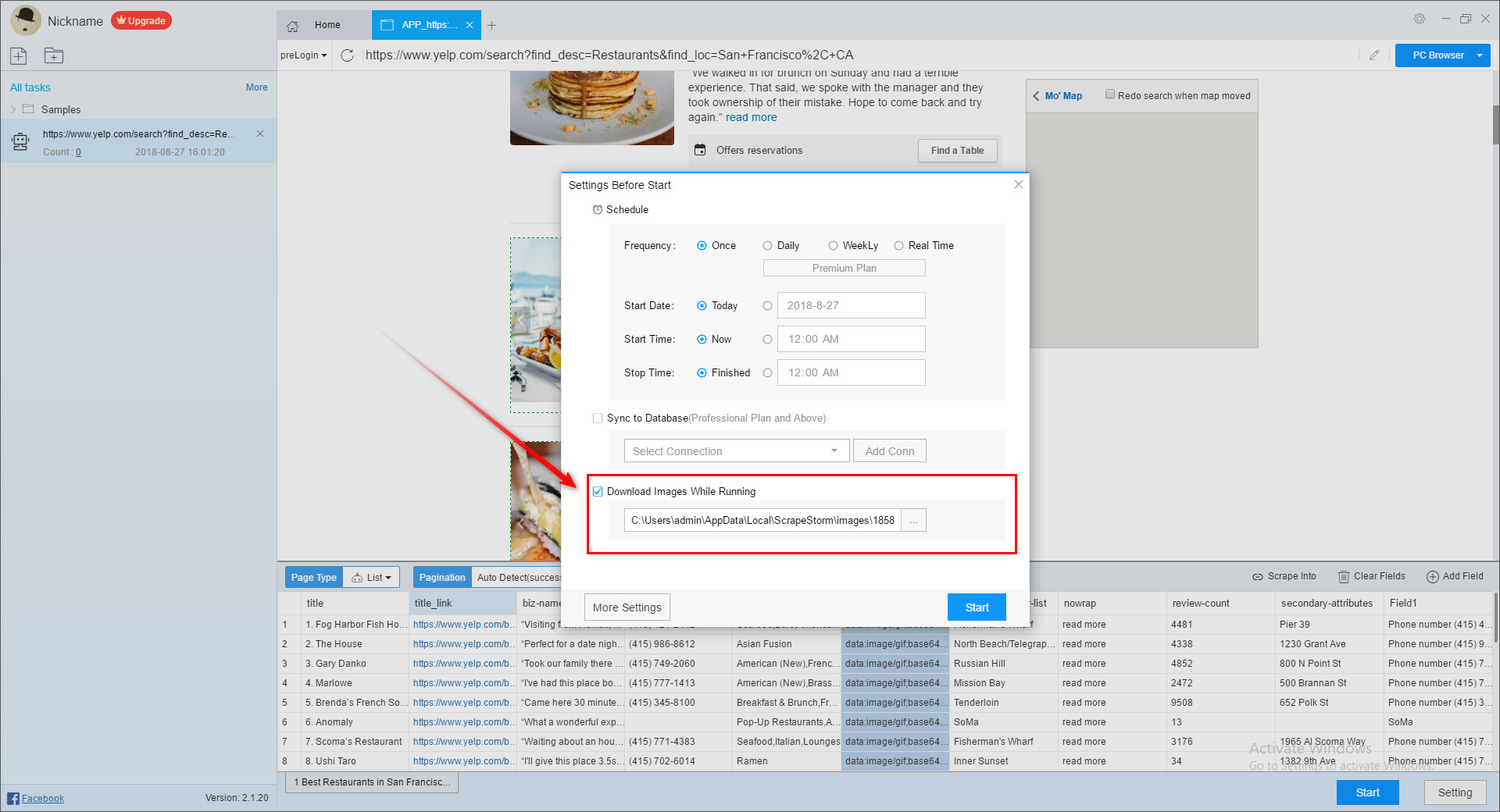 Scraping Tutorial - Smart Mode - Basic operational procedures - ScrapeStorm