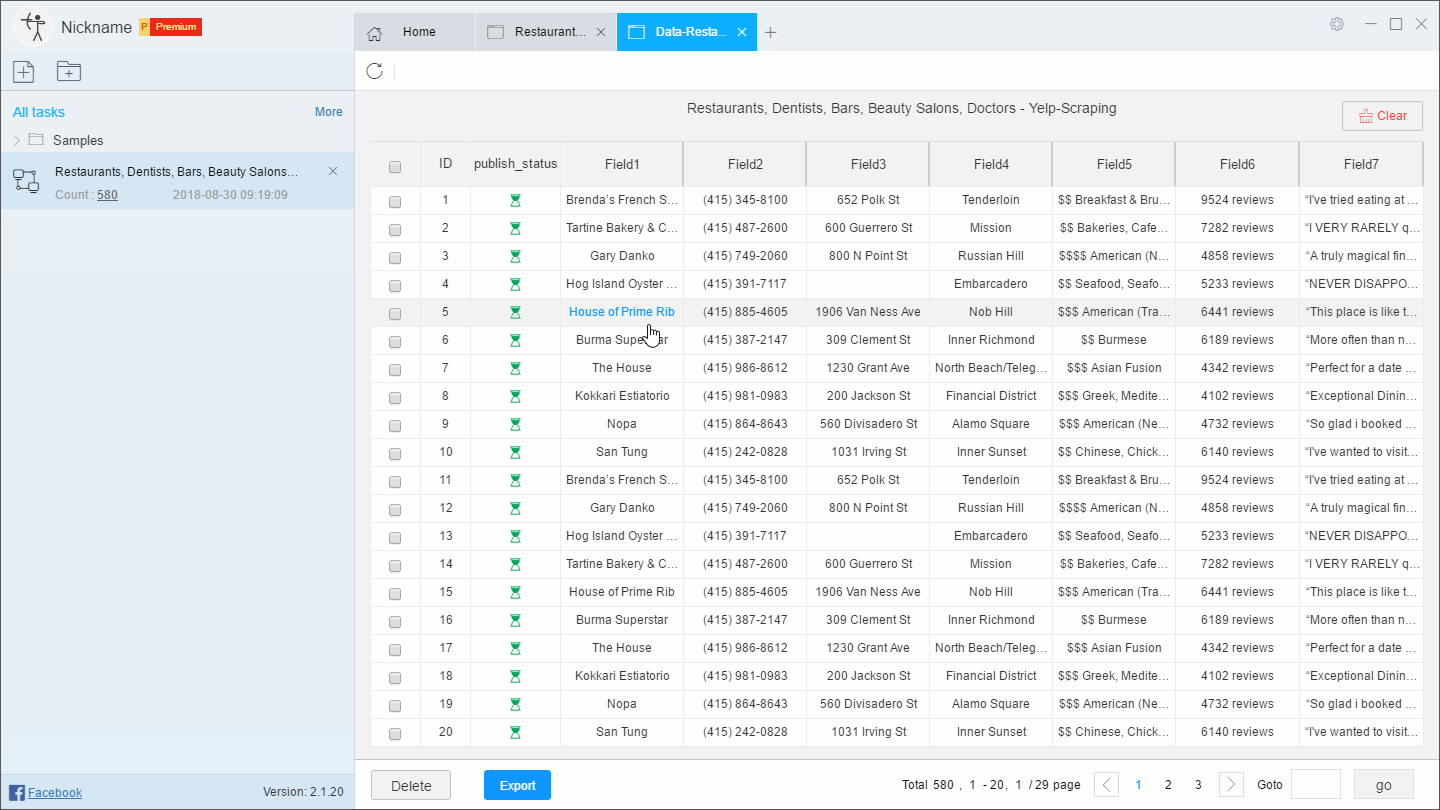 Resources - Flowchart Mode - How to view the extraction results and clear the extracted data ...