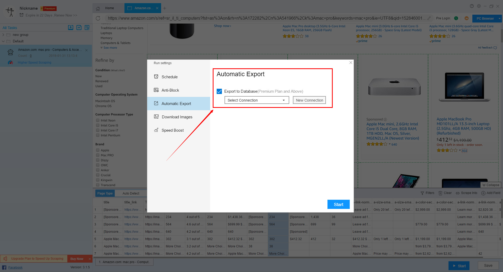 Resources - Smart Mode - Basic operational procedures - ScrapeStorm