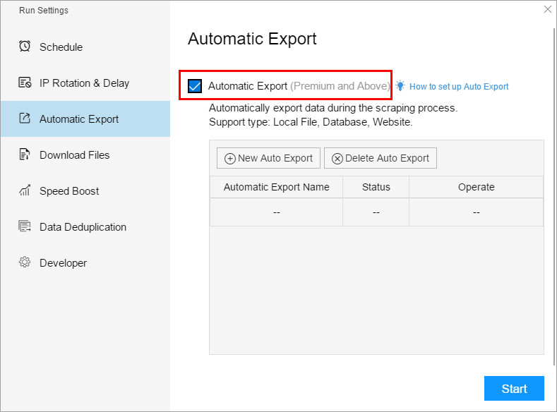 Resources - Flowchart Mode - How to configure the scraping task ...