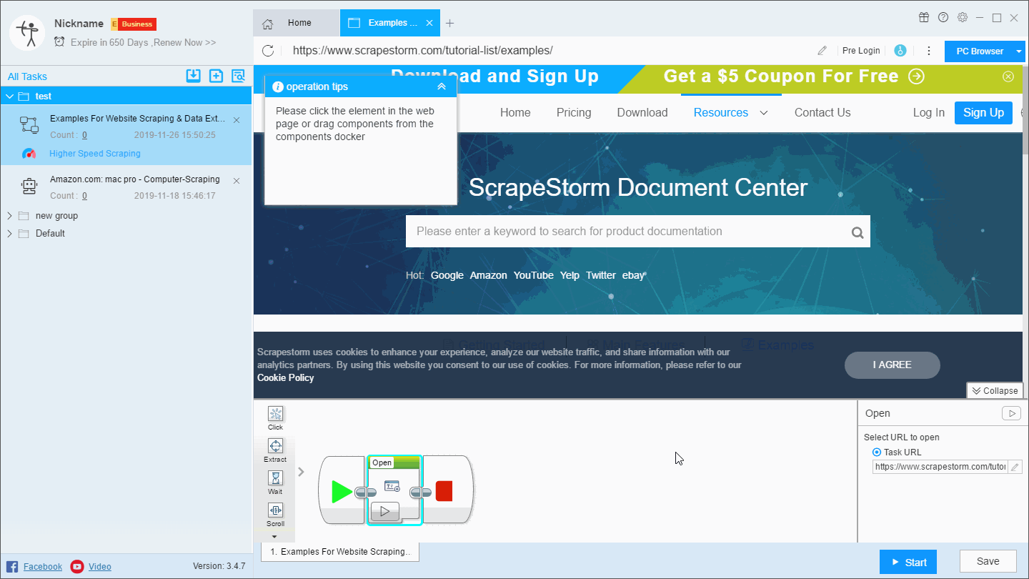 Resources - Flowchart Mode - How to create a flowchart mode task ...