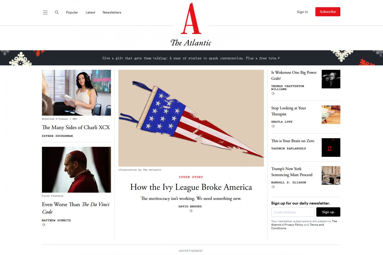 The Atlantic(theatlantic.com) - Data Scraping Website - Data Scraping ...